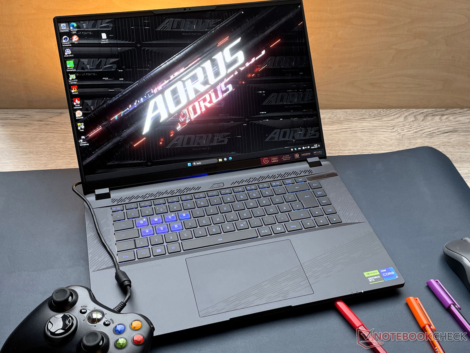 Recenzja Aorus 16X (2024): Core i9 i RTX 4070 za 2000 USD ... Recenzja Aorus 16X (2024): Core i9 i RTX 4070 za 2000 USD ...