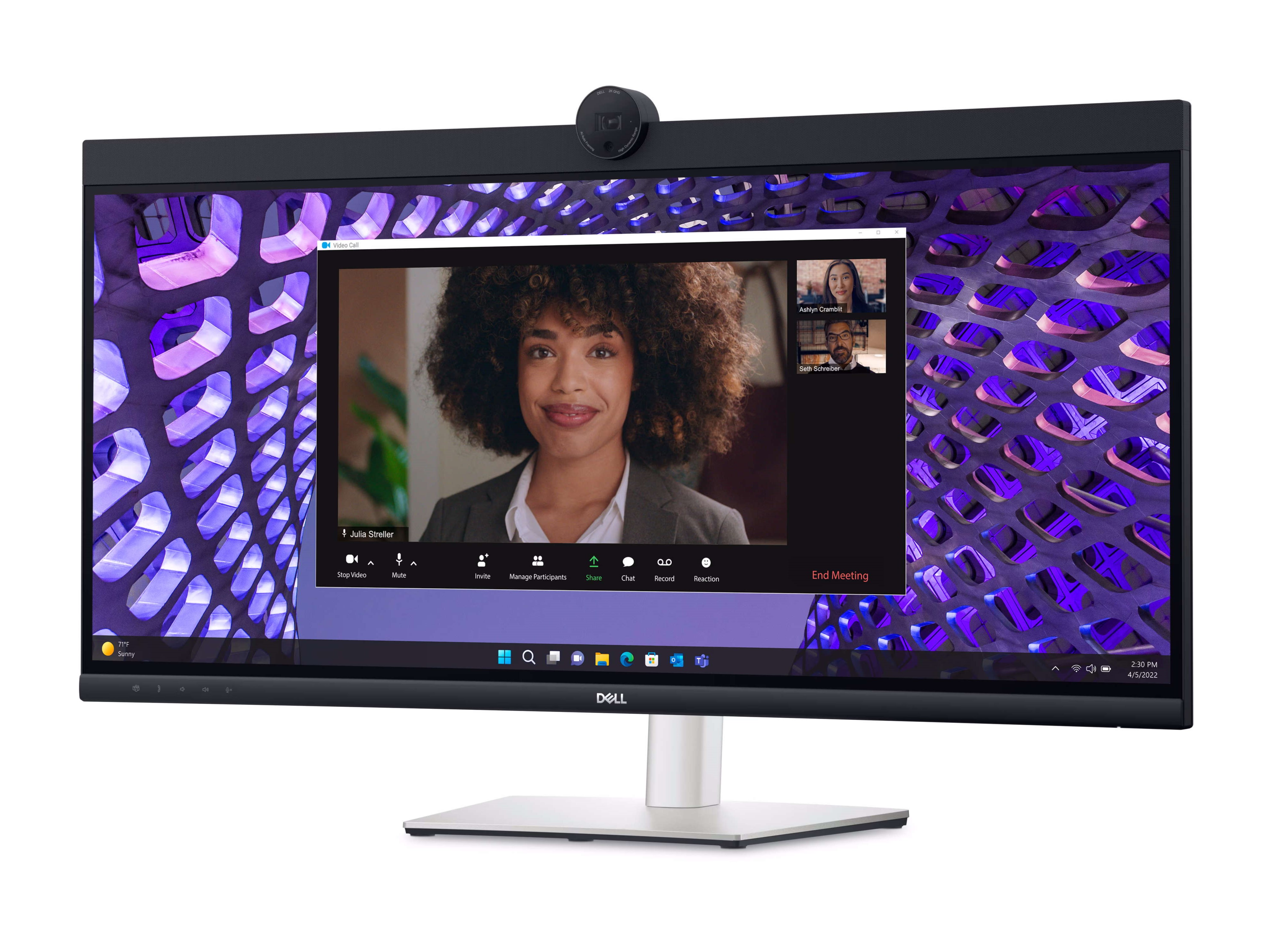 Dell P3424WEB: Nowy zakrzywiony monitor z kamerą internetową ...